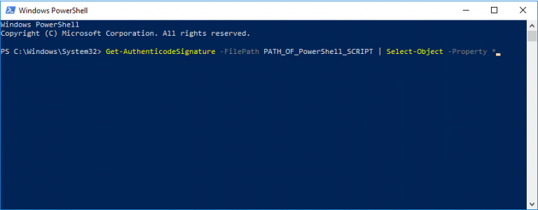 How to Sign Digitally PowerShell Script With Code Signing How to Sign Digitally PowerShell Script With Code Signing