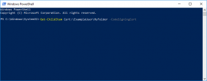 How to Sign Digitally PowerShell Script With Code Signing