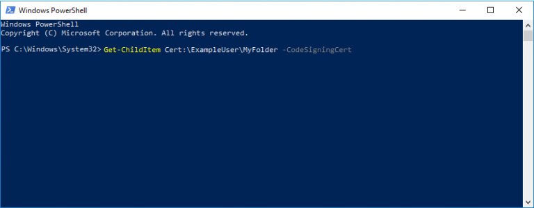 How To Sign Digitally Powershell Script With Code Signing
