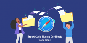 How do I export Code Signing Certificate from Safari?