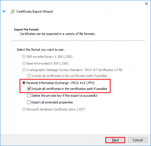 How to Export Code Signing Certificate as a PFX File in Chrome