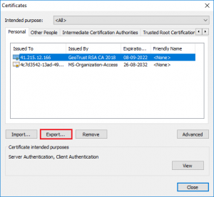 How to Export Code Signing Certificate as a PFX File in Chrome