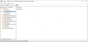 What is Windows 10 Certificate Manager Tool?