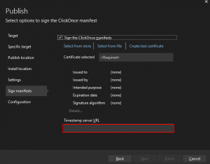 How to Digitally Sign an Executable in Visual Studio 2022?