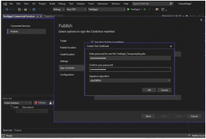 SignTool Error: “No Certificates Were Found That Met All Criteria”