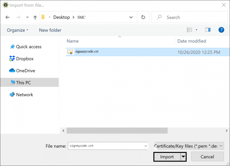 How to Install Code Signing Certificate in Your YubiKey?