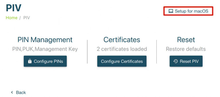 How to Use YubiKey as Smart Card on MacOS? PIV Authentication