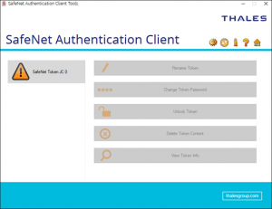 Install SafeNet Authentication Client & Initiate or Reset eToken [Tutorial]