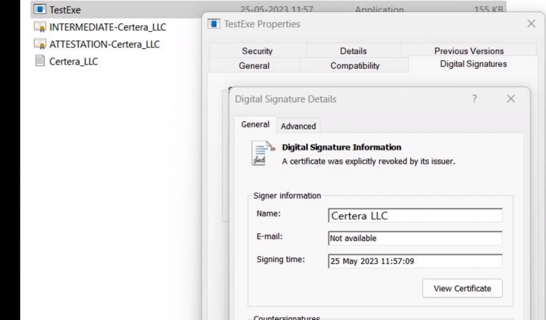 How to Sign a Windows Executable File Using YubiKey?