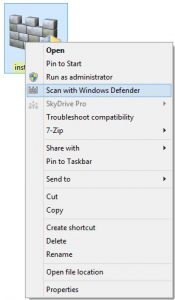 How to Use the Windows Defender to Scan the Malwares?