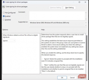 How to Enable & Disable Driver Signature Enforcement in Windows?